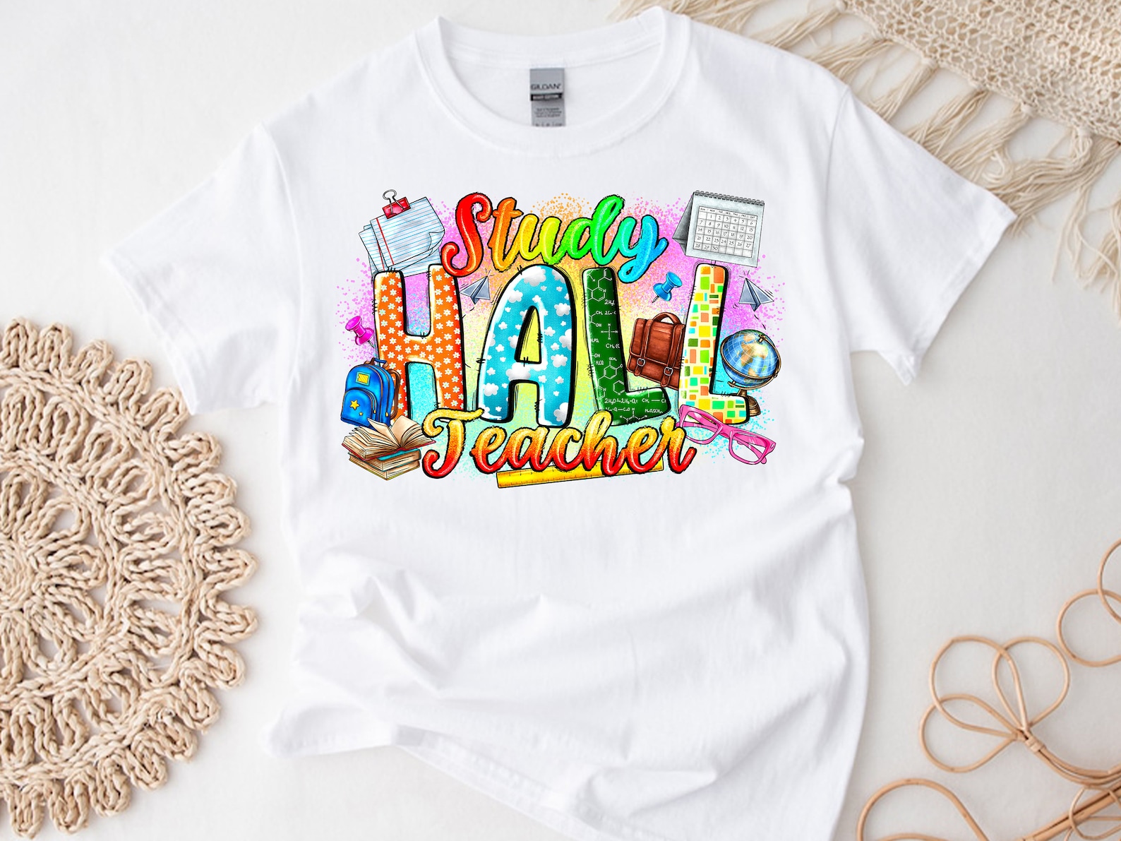 Study Hall Teacher Png Sublimation Design Download, Study Hall First ...