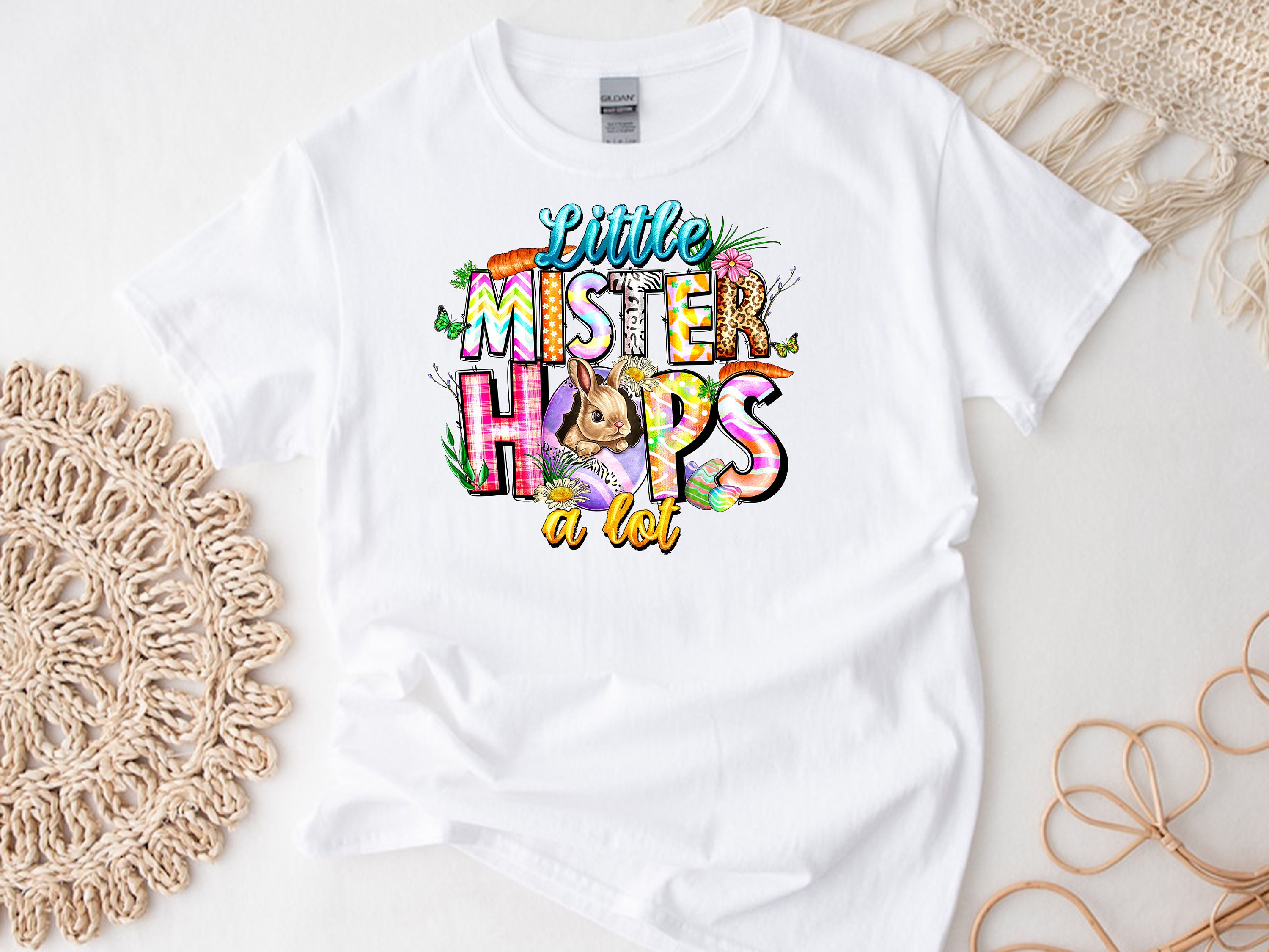 Little Mister Hop's a Lot Png Sublimation Design - Etsy