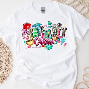 Pharmacy Crew Png Sublimation Design Download, Medicine Png, Western ...