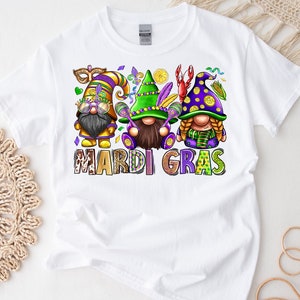 Mardi Gras Gnomies Png Sublimation Design Download, Happy Mardi Gras ...