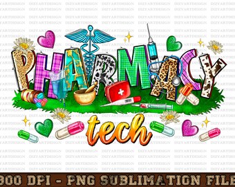 Western Pharmacy Tech Png Sublimation Design Download, Pharmacy ...