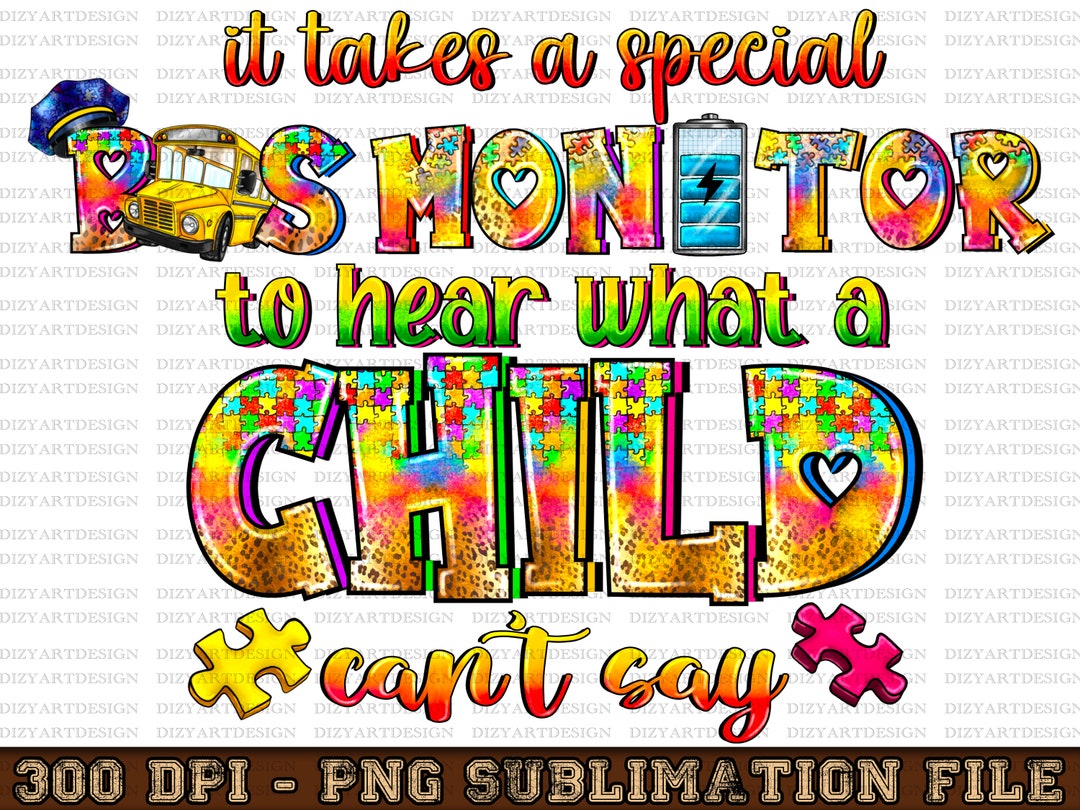 It Takes a Special Bus Monitor to Hear What a Child Can't Say Png ...