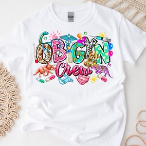 OBGYN Crew Png Sublimation Design Download, Medical Png, Western OBGYN ...