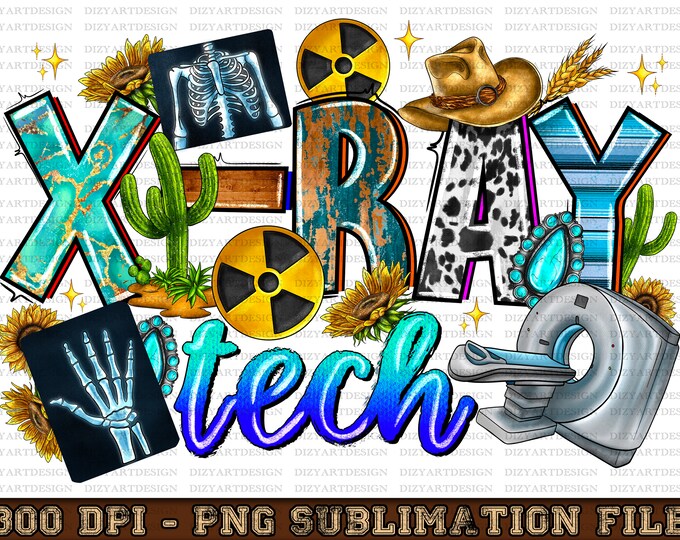 X Ray Tech Png, Sublimation Design X Ray Design, X Ray Tech Png, Nurse ...