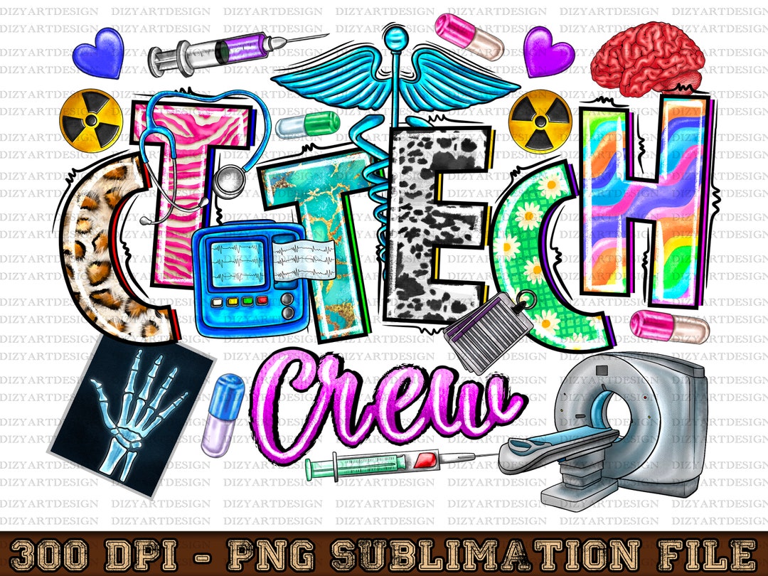 CT Tech Nurse Png, CT Png, Western Nurse Png, Nurse Png, Sublimate ...