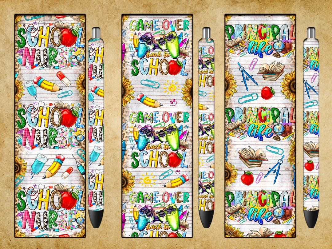 Pen Wrap Teacher Png, Sublimation Design Download, Teacher Png, Teacher ...