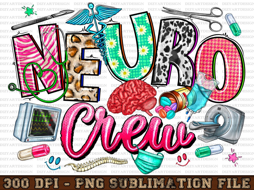 Neuro Crew Png Sublimation Design, Neuro Png, Neuro Crew Clipart, Neuro ...