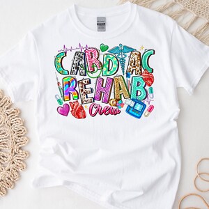 Cardiac Rehab Crew Png, Rehab Nurse Png, Vintage Nurse Png, Leopard ...