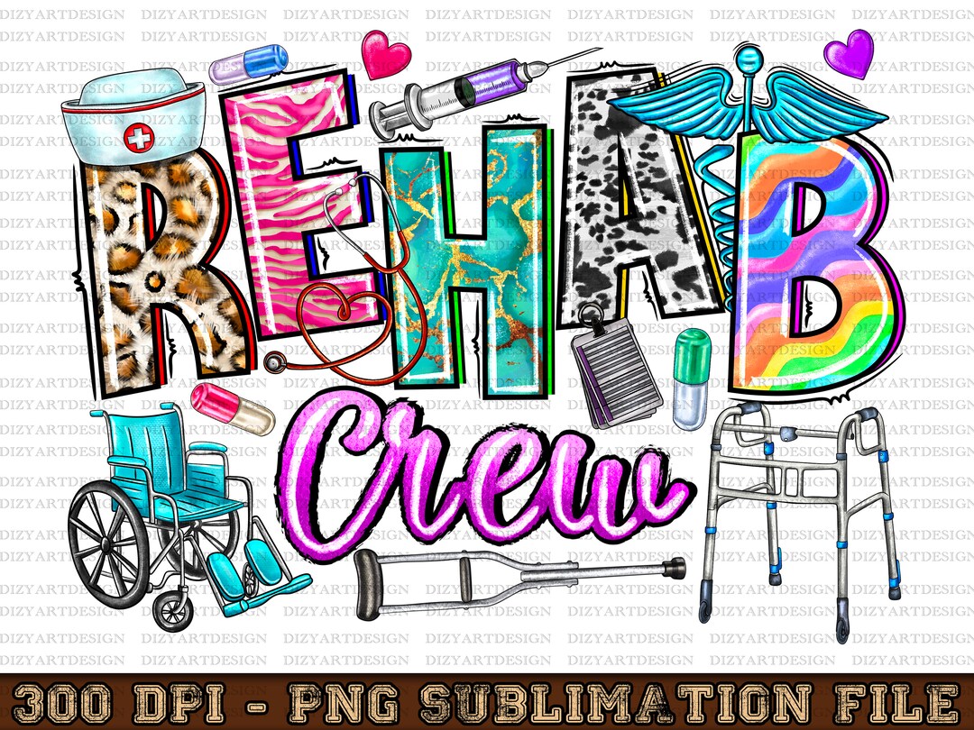 Rehab Crew, Rehab Nurse Png, Spring Clinic, Spring Nurse Png, Spring ...