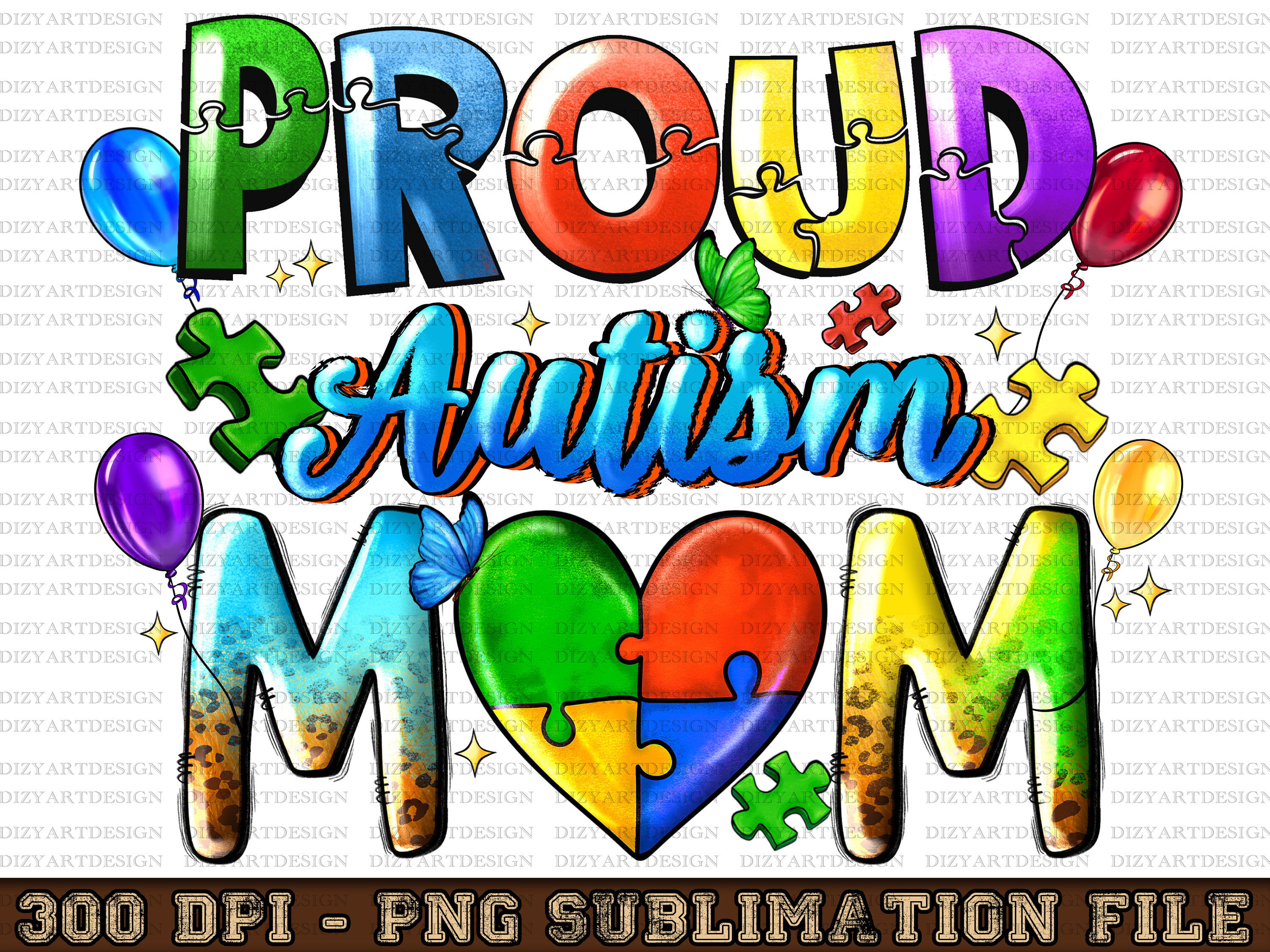 Proud Autism Mom Png Autism Mom Puzzle Png Autism Awareness - Etsy