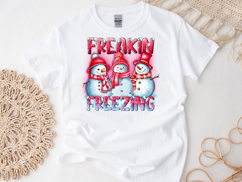 I'm Freakin Freezin Png Sublimation Design Download, Hello Winter Png ...