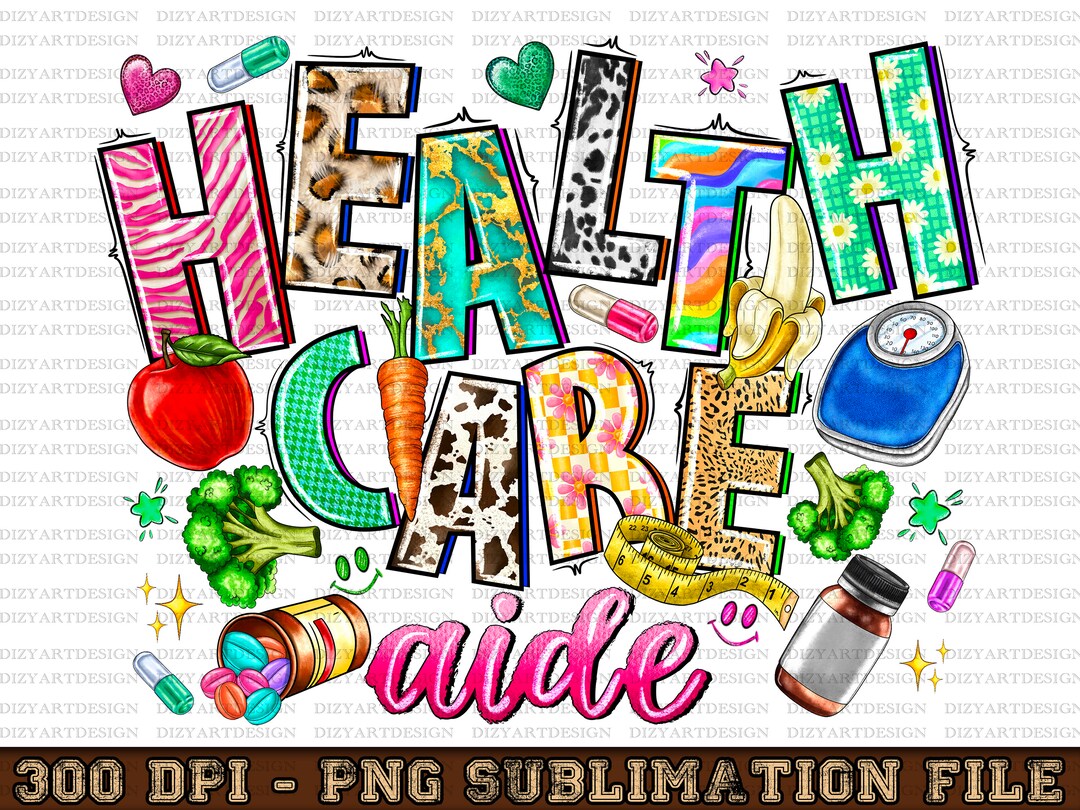 Health Care Aide Png Sublimation Design, Nurse Health Aide Png, Nurse ...