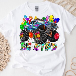Be Kind Png, Autism Monster Truck Png, Truck Png, Daisy, Monster Truck ...