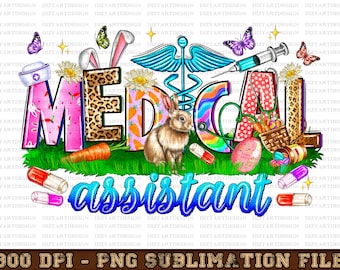 Easter Day Medical Assistant PNG, Happy Easter Day, Medical Png, Nurse ...