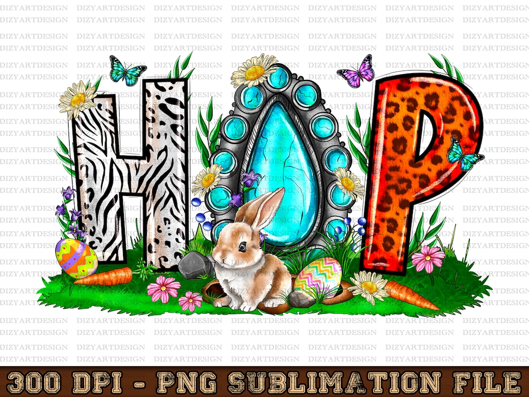 Hop Easter Png, Happy Easter PNG, Rabbit PNG, Hop Png, Western, Rabbit ...