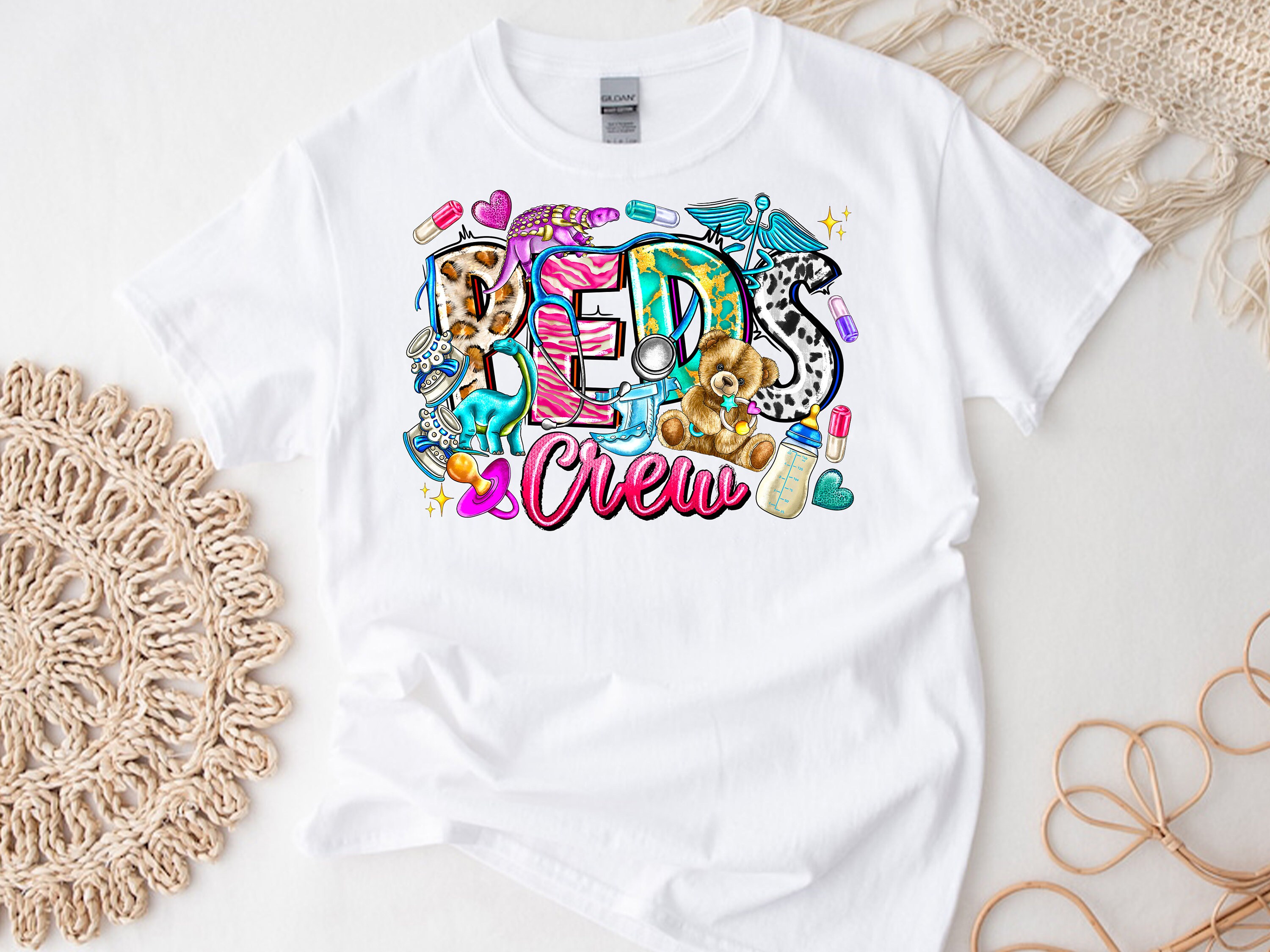 PEDS Crew Png, Pediatric Nurse Png Sublimation Design, Peds Nurse Png ...