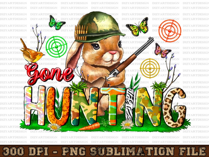 Gone Hunting Png Hunt Png Hunting Png Western Png - Etsy