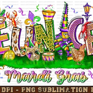 Eunice Mardi Gras Png, Digital Design, Courir De Mardi Gras, Cajun ...
