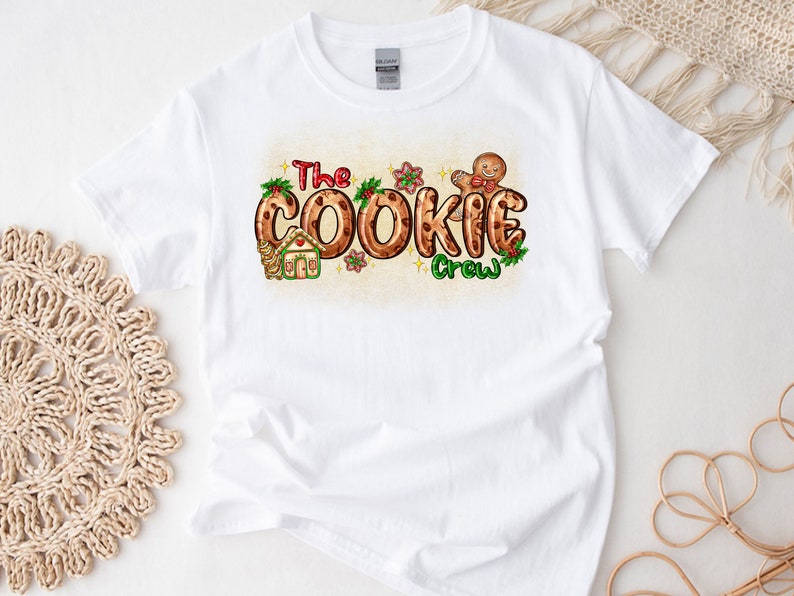 The Cookie Crew Png Sublimation Design, It's Cookie Time Png, Christmas ...