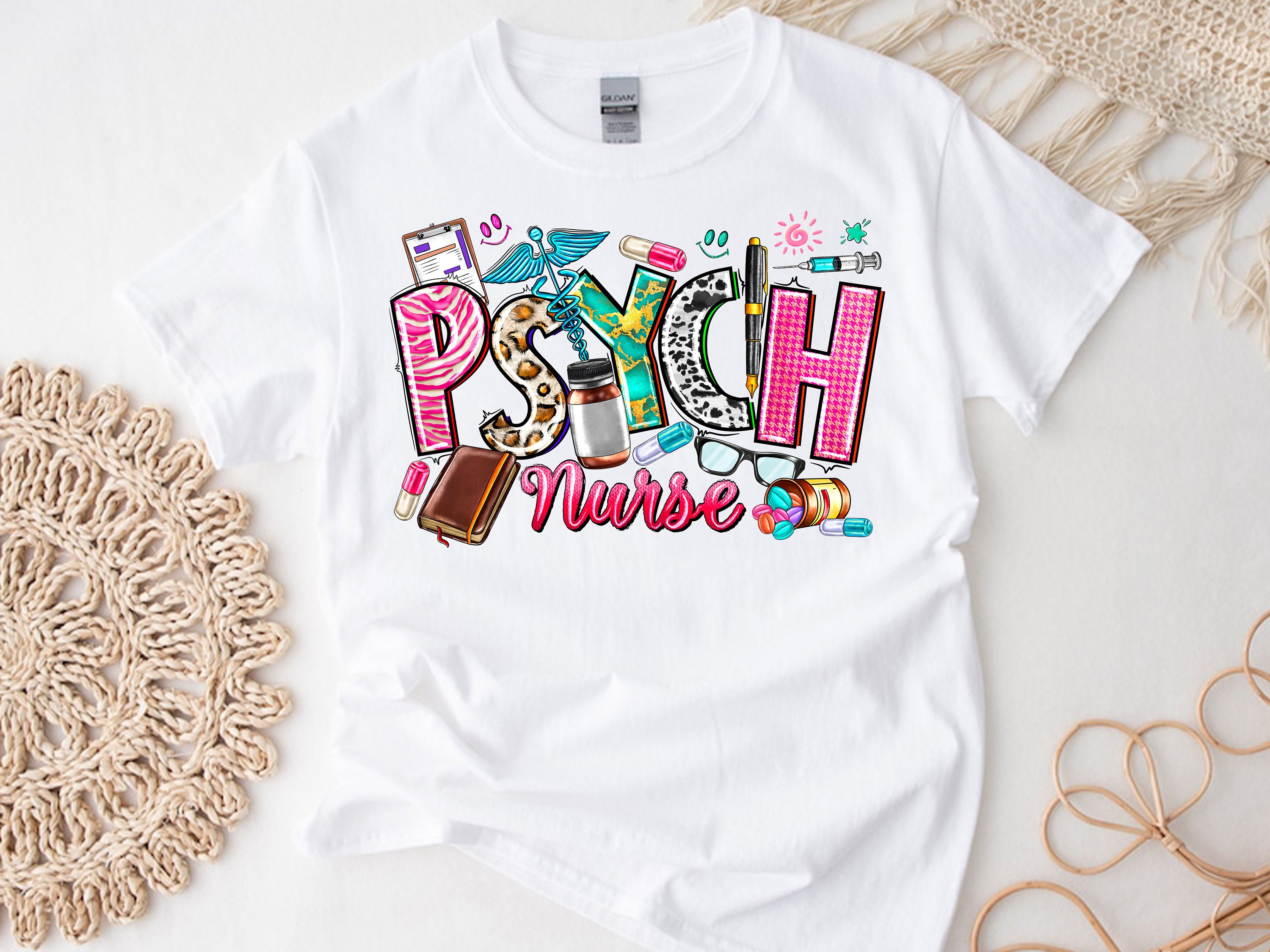 Psych Nurse Png, Psych Tech Nurse Png, Psych Crew Png, Psych Design ...