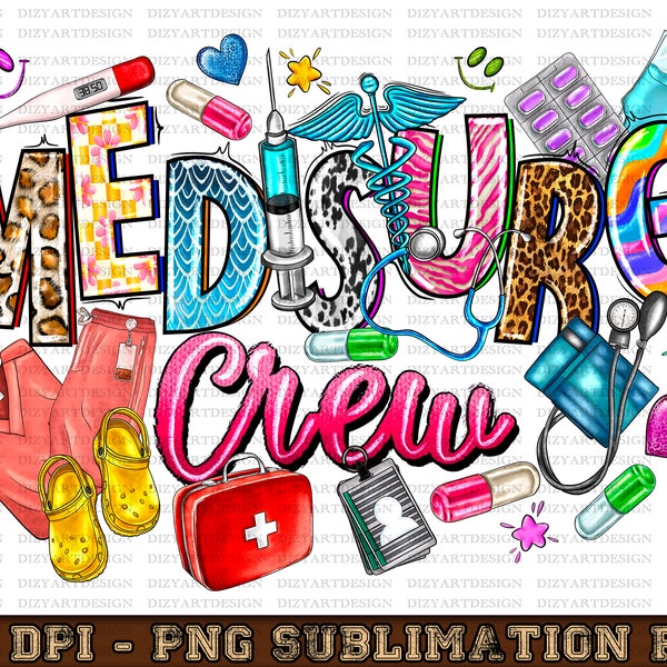 Med Surg Crew Png - Etsy