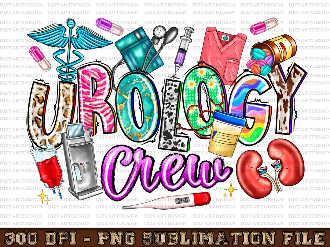 Urology Nurse Png, Dialysis Nurse Png, Vintage Urology Crew Png ...