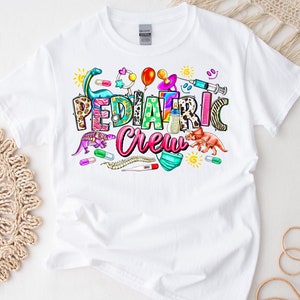 Pediatric Nurse Crew Png Sublimation Design Download, Nurse Png ...