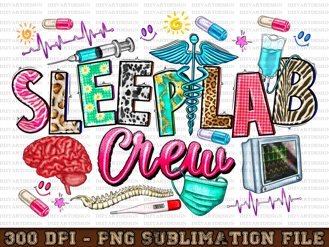 Sleep Lab Crew Png, Nurse Png, Sleep Nurse Png, Leopard,sleep Lab ...