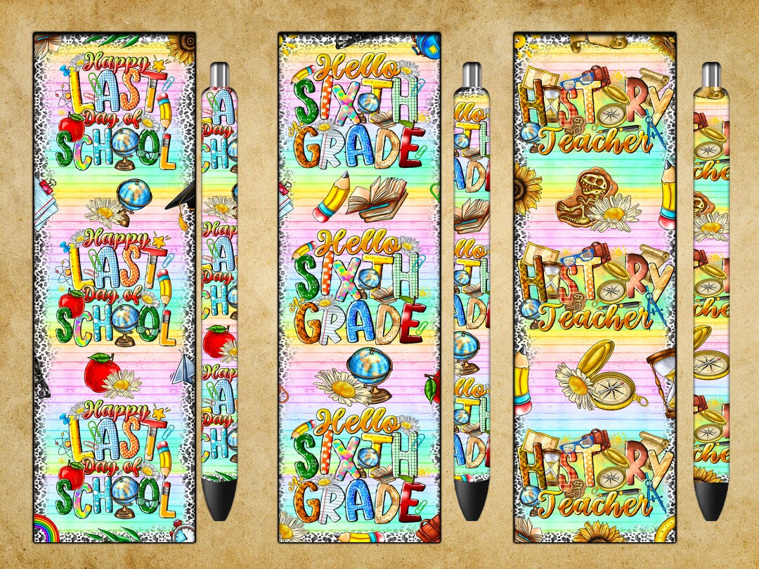 Pen Wrap Teacher Png, Sublimation Design Download, Teacher Png, Teacher ...