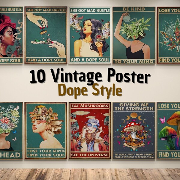 Hippie poster - Etsy.de