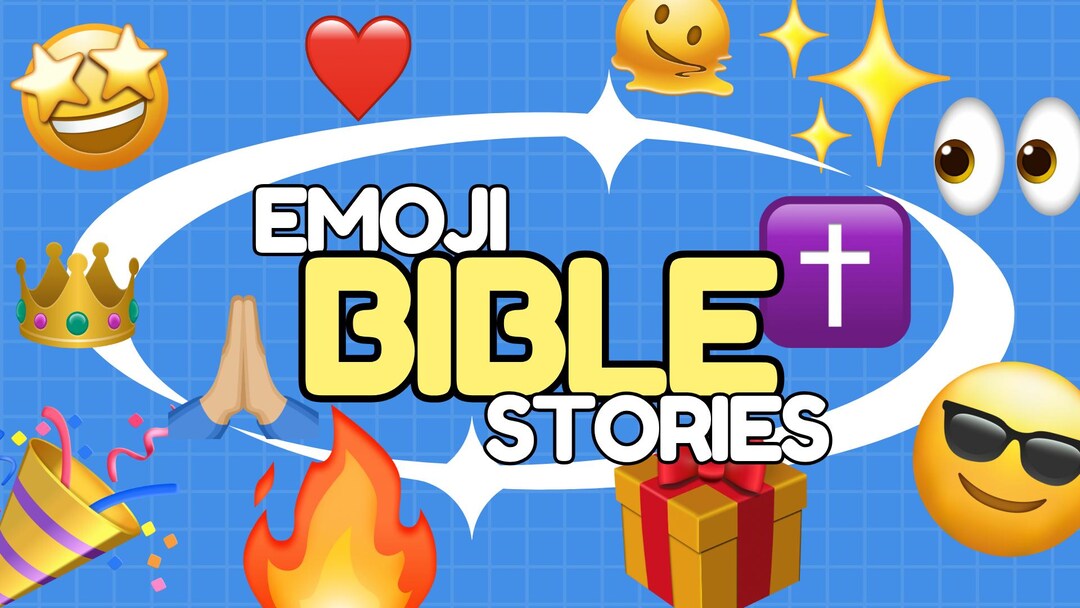 Emoji Bible Stories | Bible Emoji Game for Youth Group, Kids Church ...