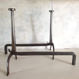 French Antique Equestrian Andirons - Etsy
