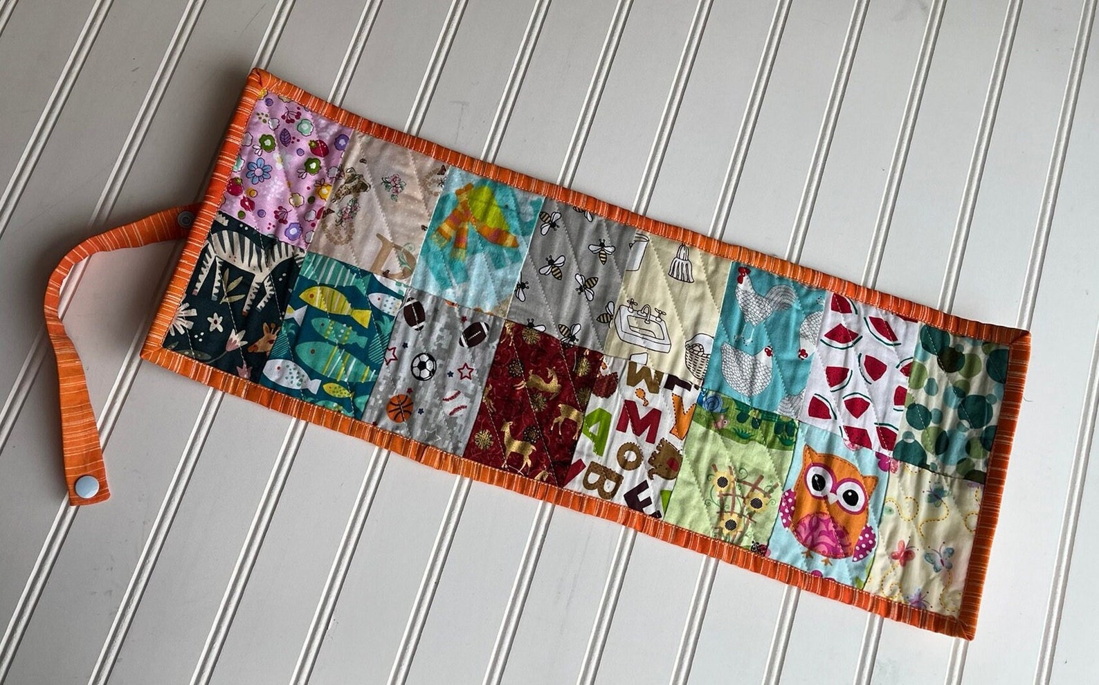 I Spy Activity Mat - Travel - Roll up - Quiet Imaginative Play - Gift ...