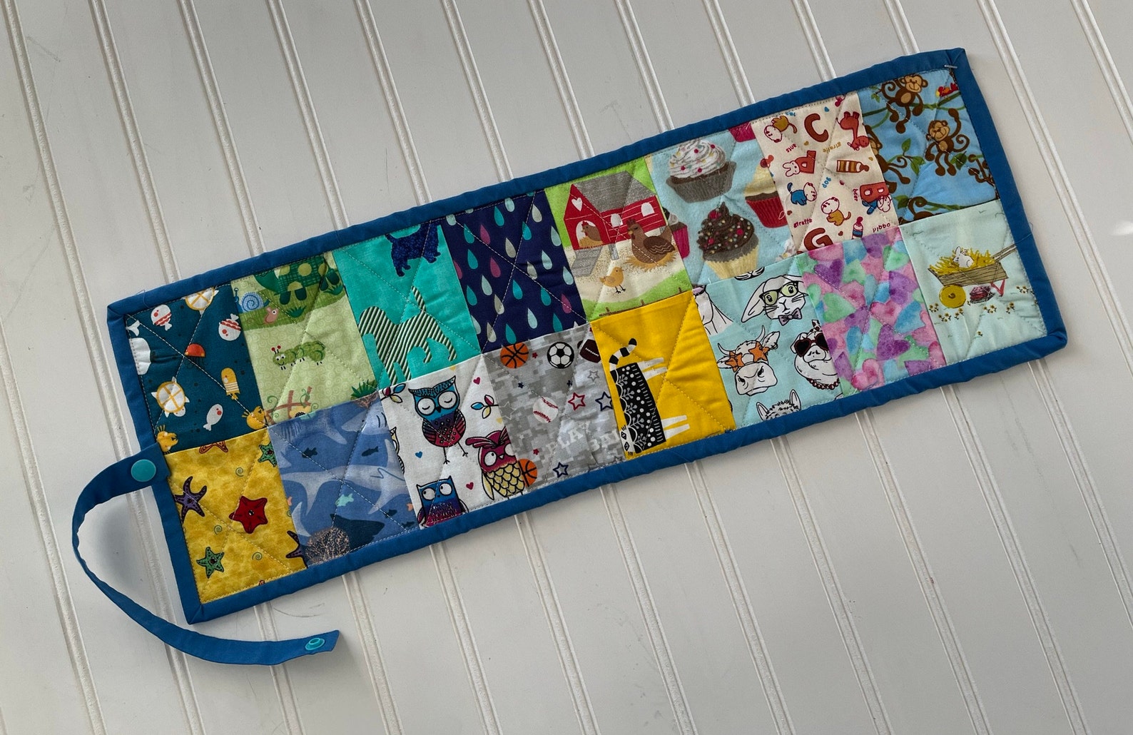 Travel I Spy Mat Roll up Quiet Imaginative Play Gift for a Child ...