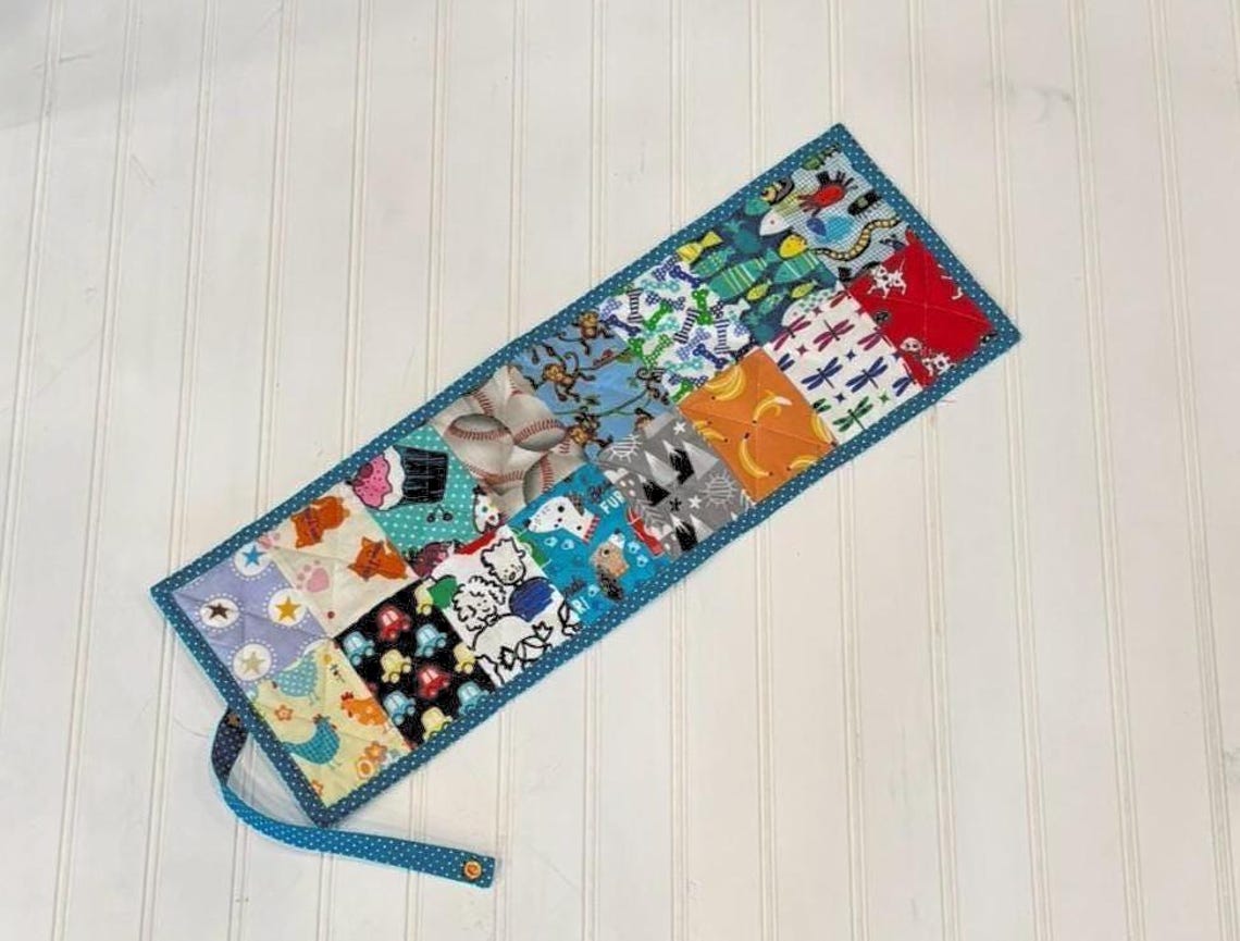 Travel I Spy Mat - Roll up - Quiet Imaginative Play - Gift for a Child ...