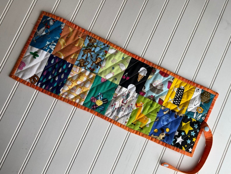 I Spy Activity Mat - Travel - Roll up - Quiet Imaginative Play - Gift ...