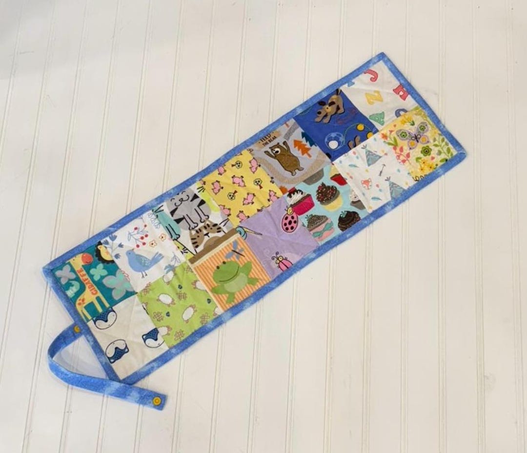 Travel I Spy Mat - Roll up - Quiet Imaginative Play - Gift for a Child ...