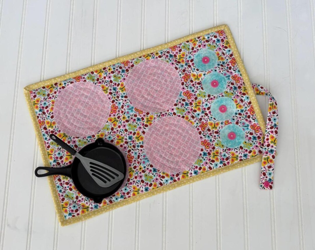Roll up Kitchen Playmat - Butterfly/ladybug - Pretend Play - Gift for ...