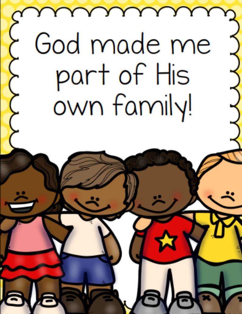 God Made Me, Kids Bible Study, Bible Study Printable, Homeschool ...