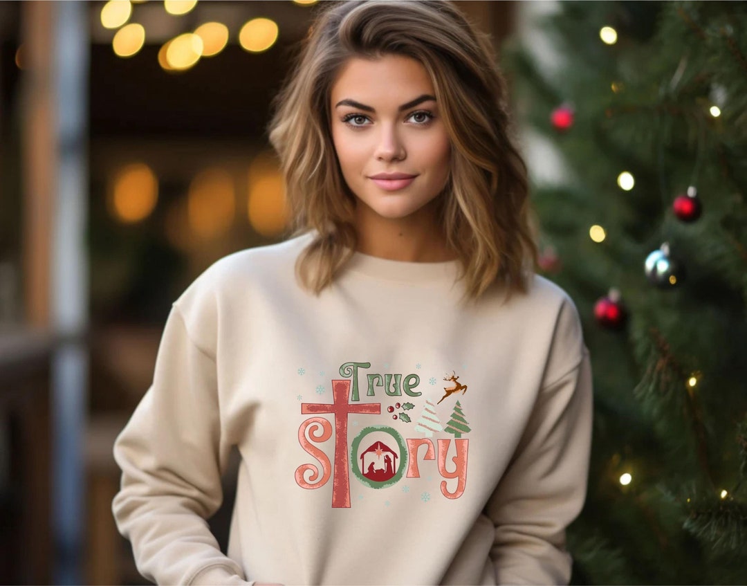 Jesus is the Reason for Season Sweater, Blessed Sweatshirt, Christmas ...