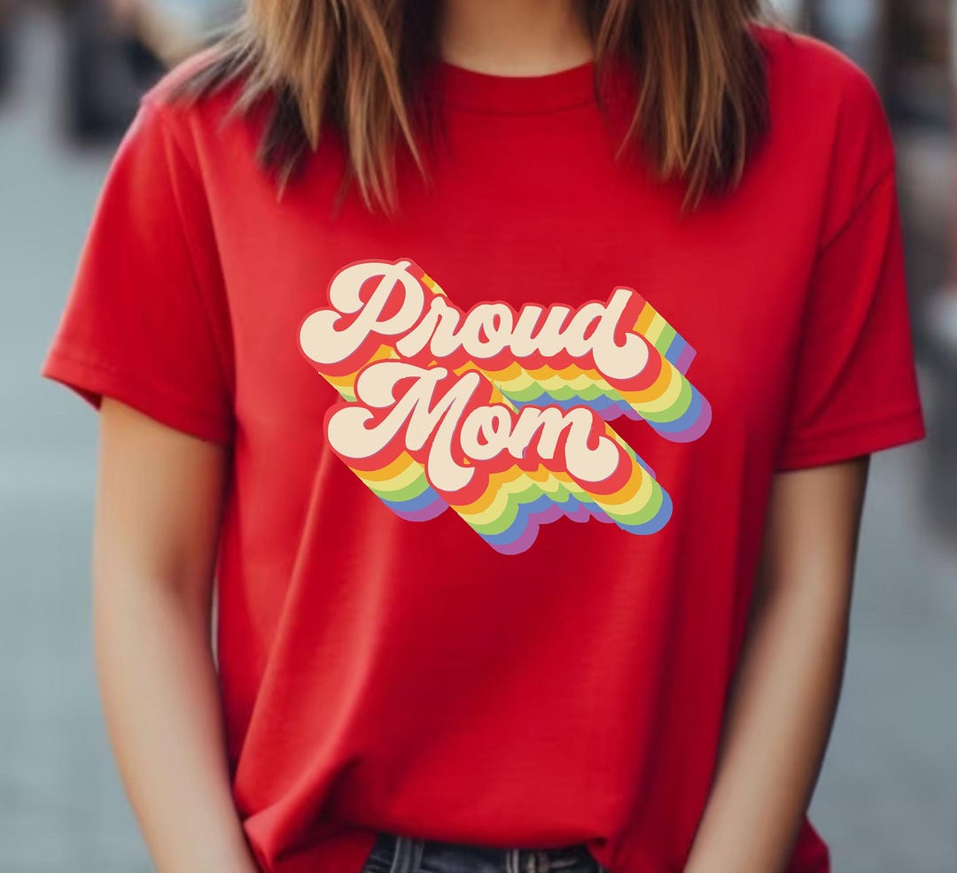 Proud Mom Shirt LGBTQ Family Shirt Proud Parent Shirt Mothers Day Gift ...