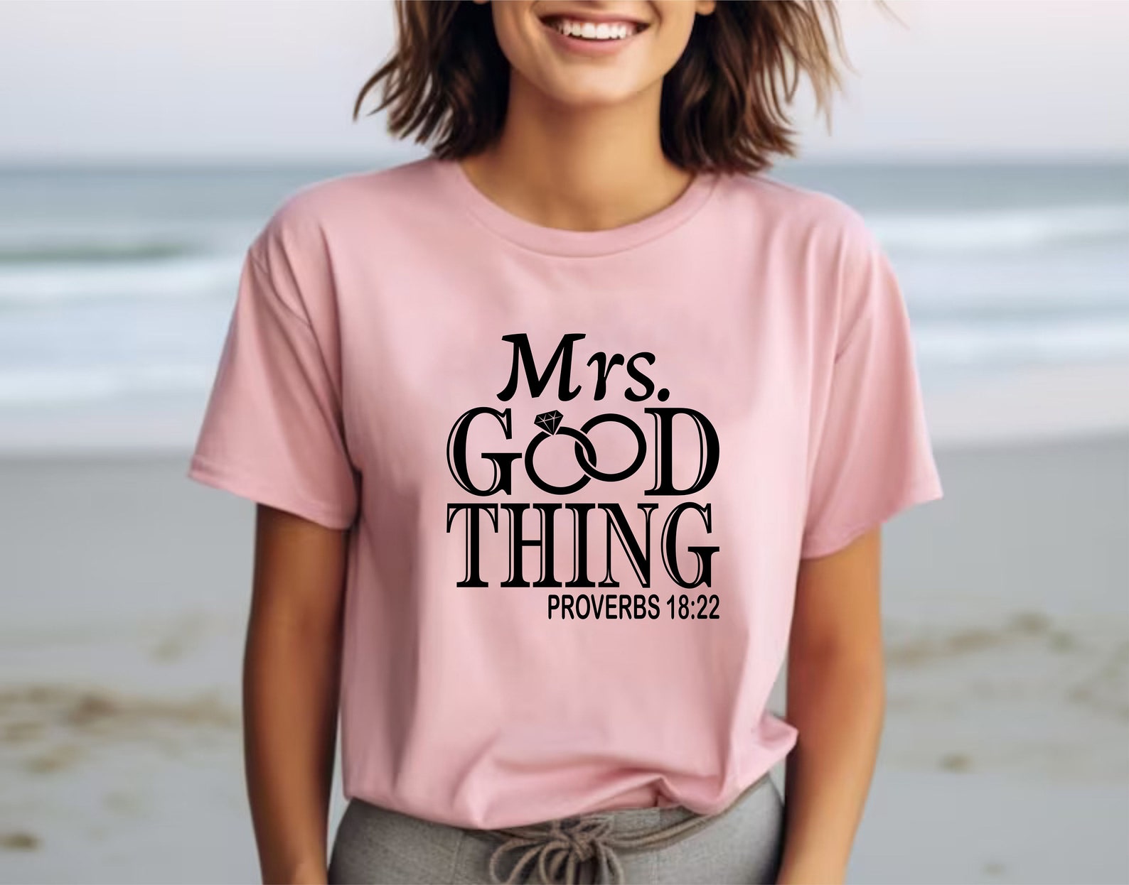 He Who Finds A Wife Finds A Good Thing T-shirt, Couple Matching Tees ...