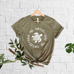 Save the Turtles Shirt, Turtles Shirt, Sea Turtle, Summer Shirt ...