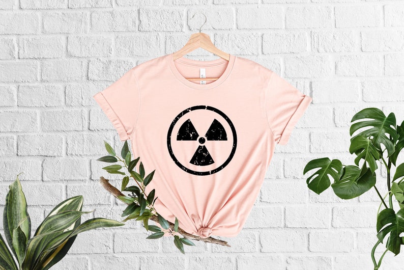 Radiation Symbol T-shirt, Radiation Therapy Shirt, Radiology Tech ...