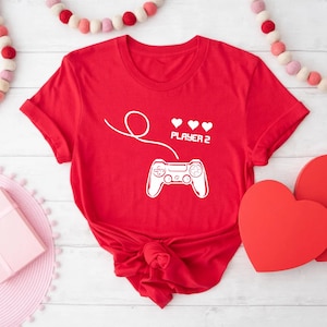 Player 1 & Player 2 Love Connection Couple Shirts, Newlywed Gift ...