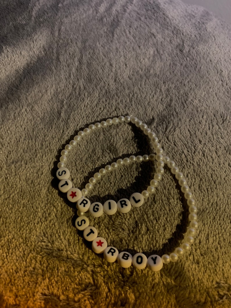 The Weeknd Bracelets Starboy and Stargirl Bracelet Set Xo Bracelet Set ...