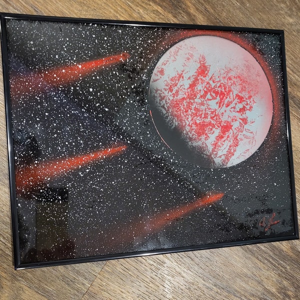 Planet Painting - Etsy