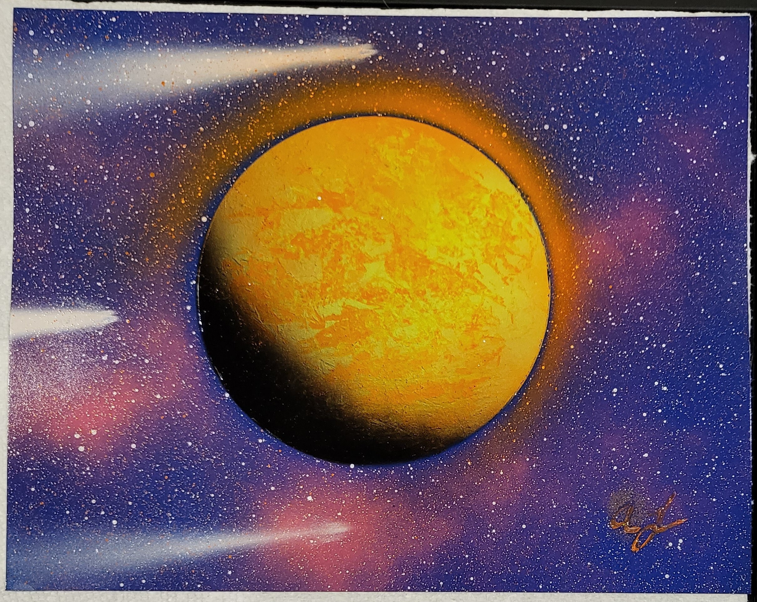 Custom Planet Painting - Etsy