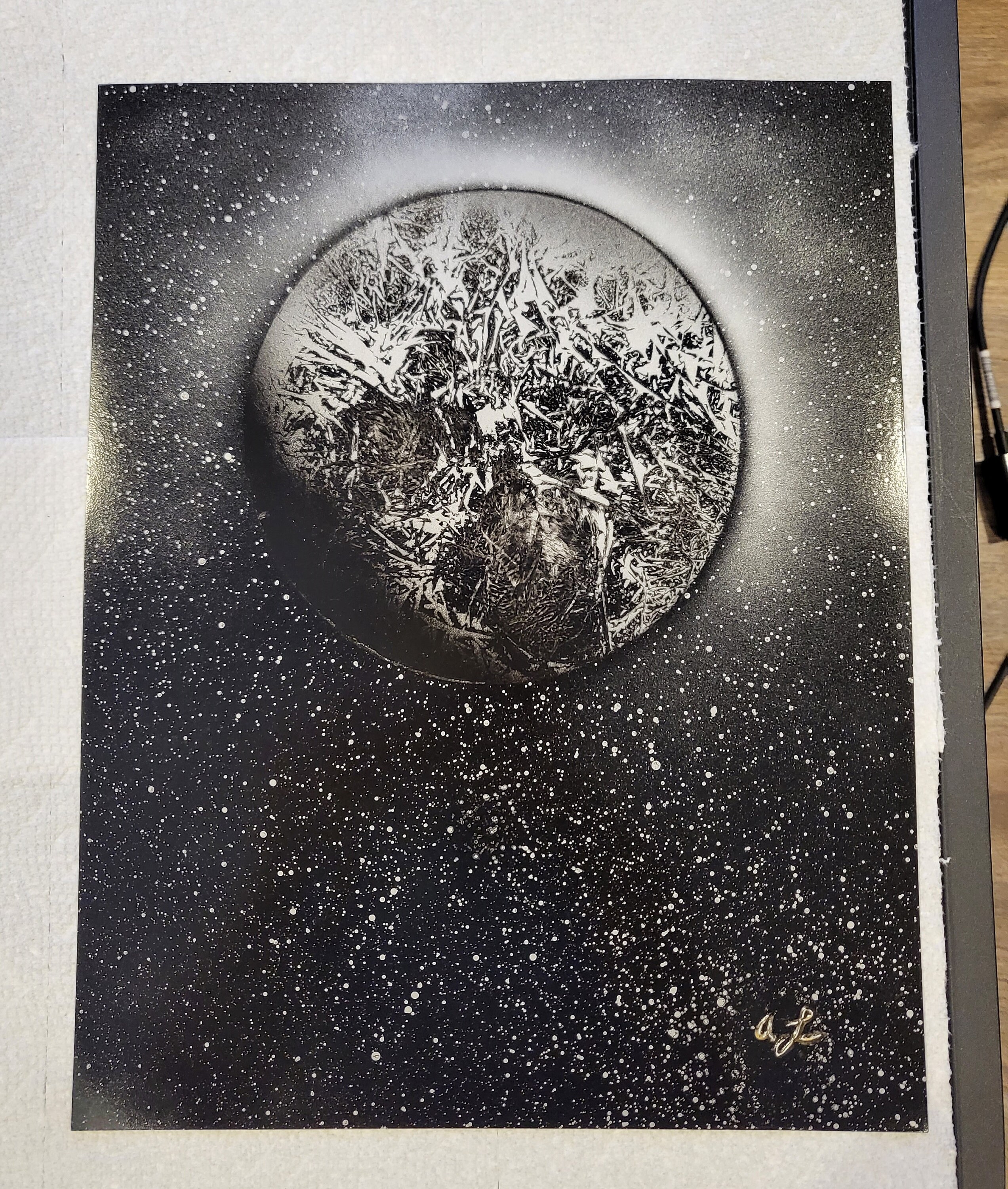 Custom Planet Painting - Etsy