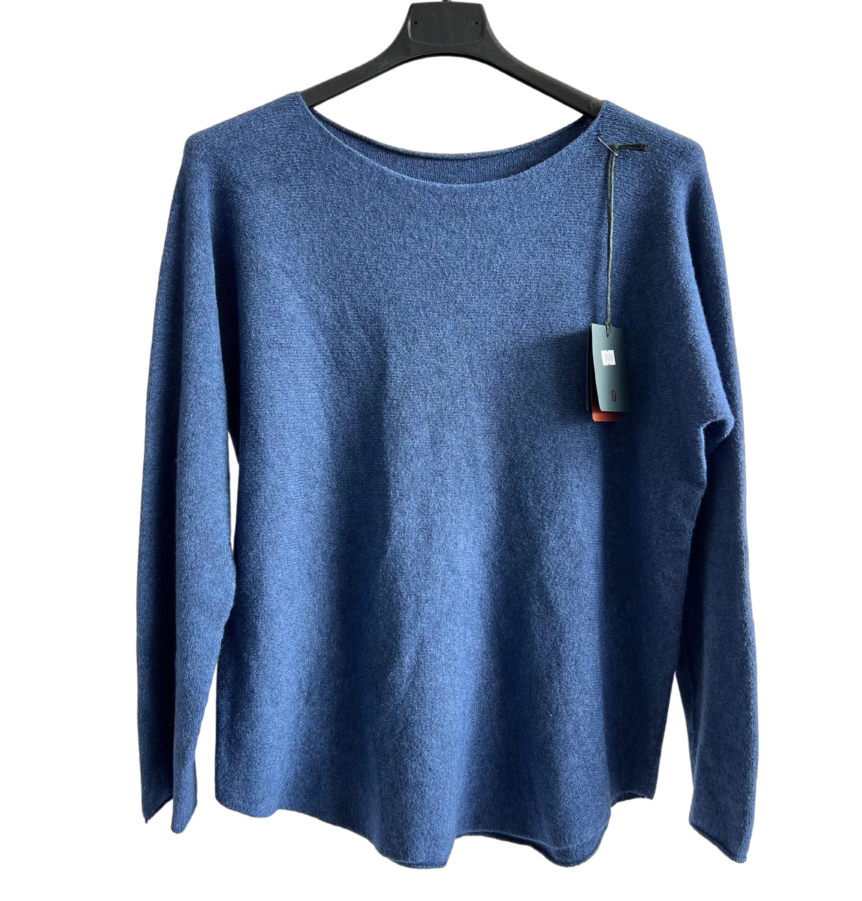 Brand New Italian Soft Knit Basic Jumper Curved Hem Round Neck - Etsy UK